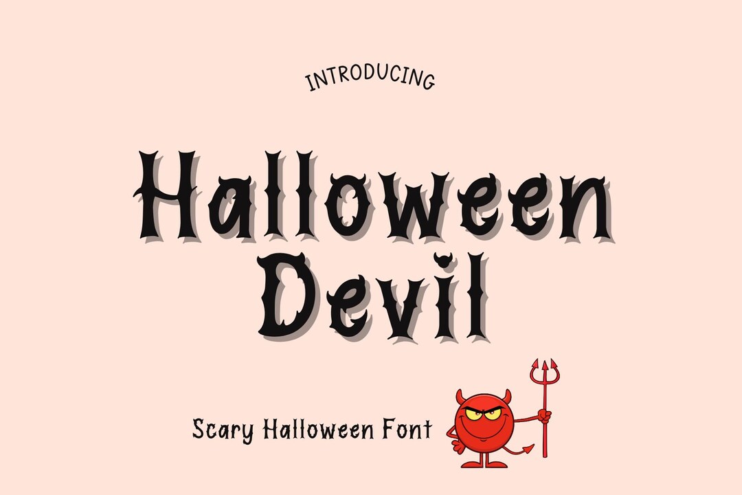 Halloween Font, Spider Font, Cricut Font, Spooky Font, Fonts for Cricut ...