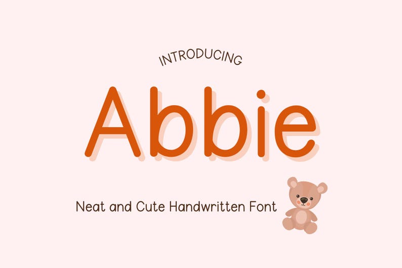 Neat Handwritten Font, Neat Handwriting, Cute Font, Digital Planner ...