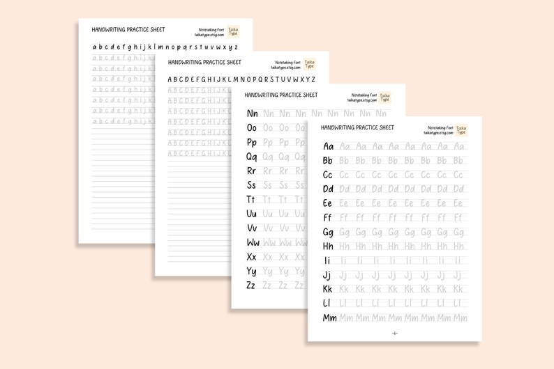 Neat Handwriting Practice Sheets, Printable Handwriting Worksheets ...