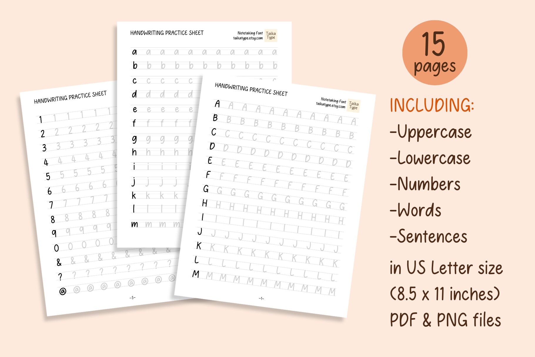 Neat Handwriting Practice Sheets, Printable Handwriting Worksheets ...
