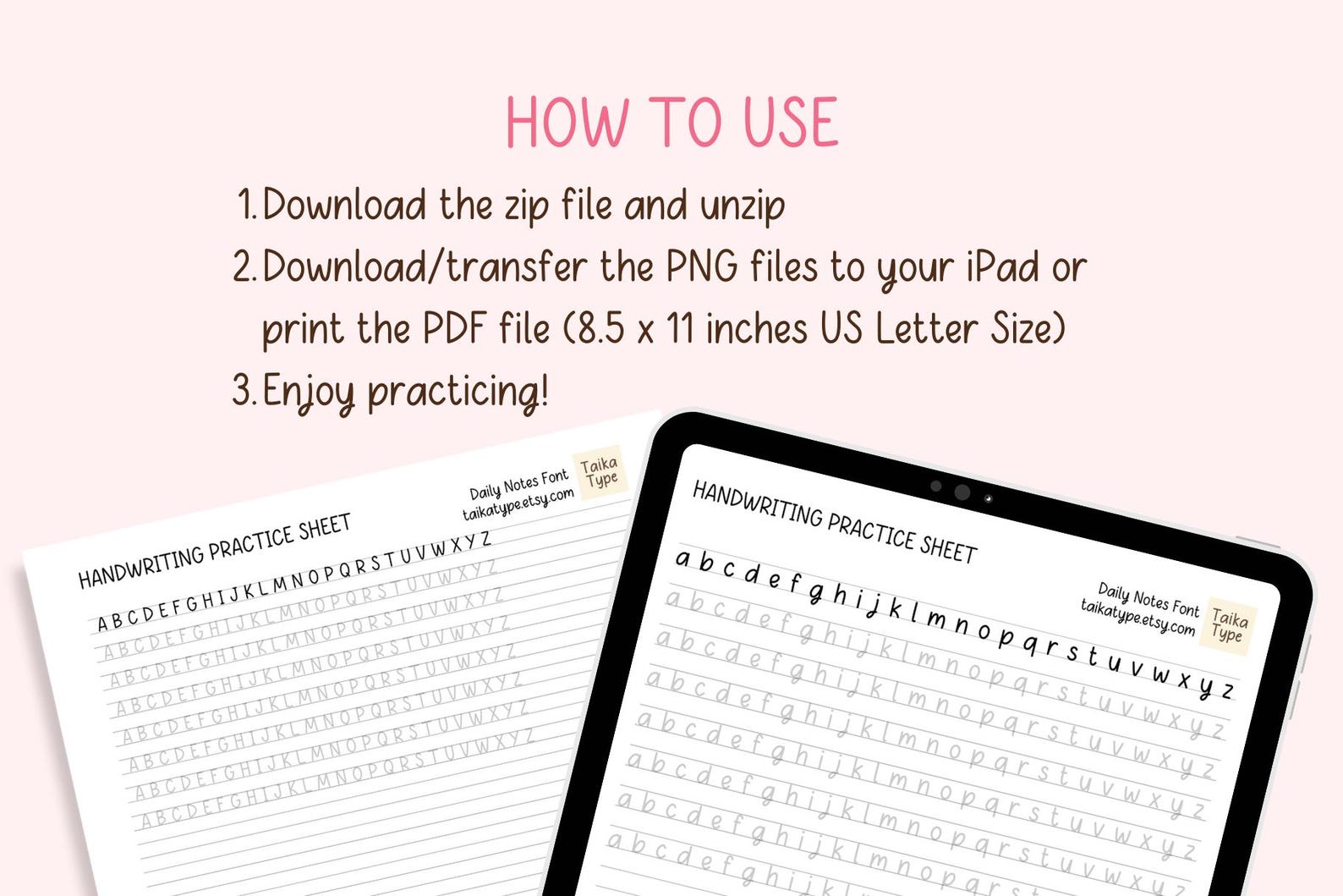 Neat Handwriting Practice Sheets, Printable Handwriting Worksheets ...