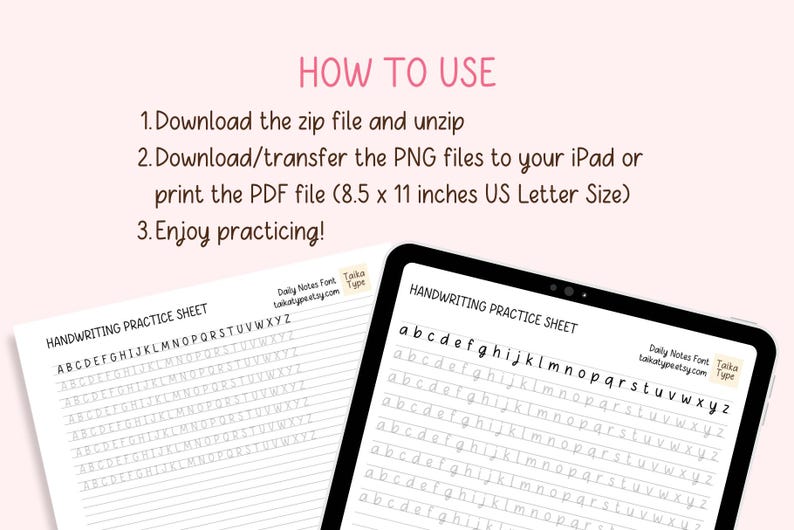 Neat Handwriting Practice Sheets, Printable Handwriting Worksheets ...