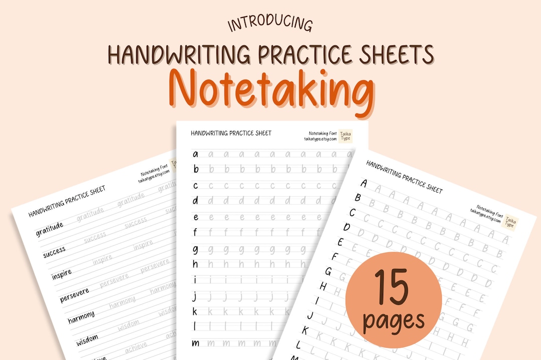 Neat Handwriting Practice Sheets, Printable Handwriting Worksheets ...
