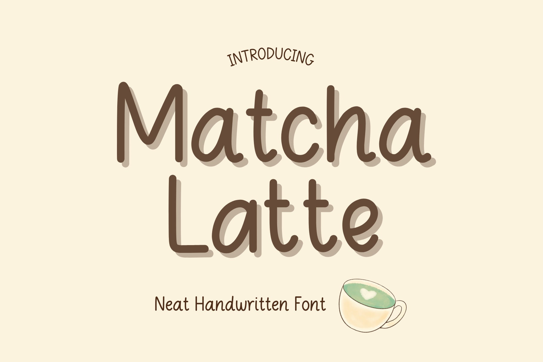 Mini Font Bundle, 4 Neat Handwritten Font, Neat Handwriting Font ...