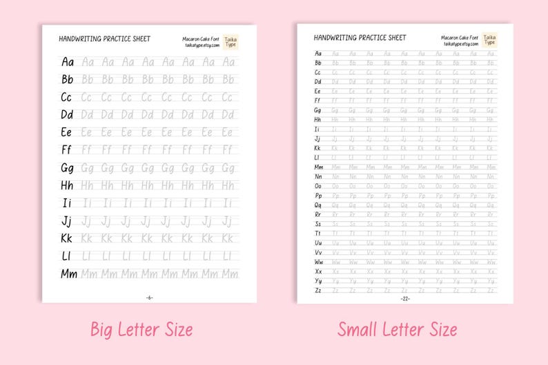 Back to School Neat Handwriting Practice Sheets, Printable Handwriting ...