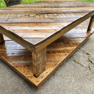 Diagonal Coffee Table - Etsy
