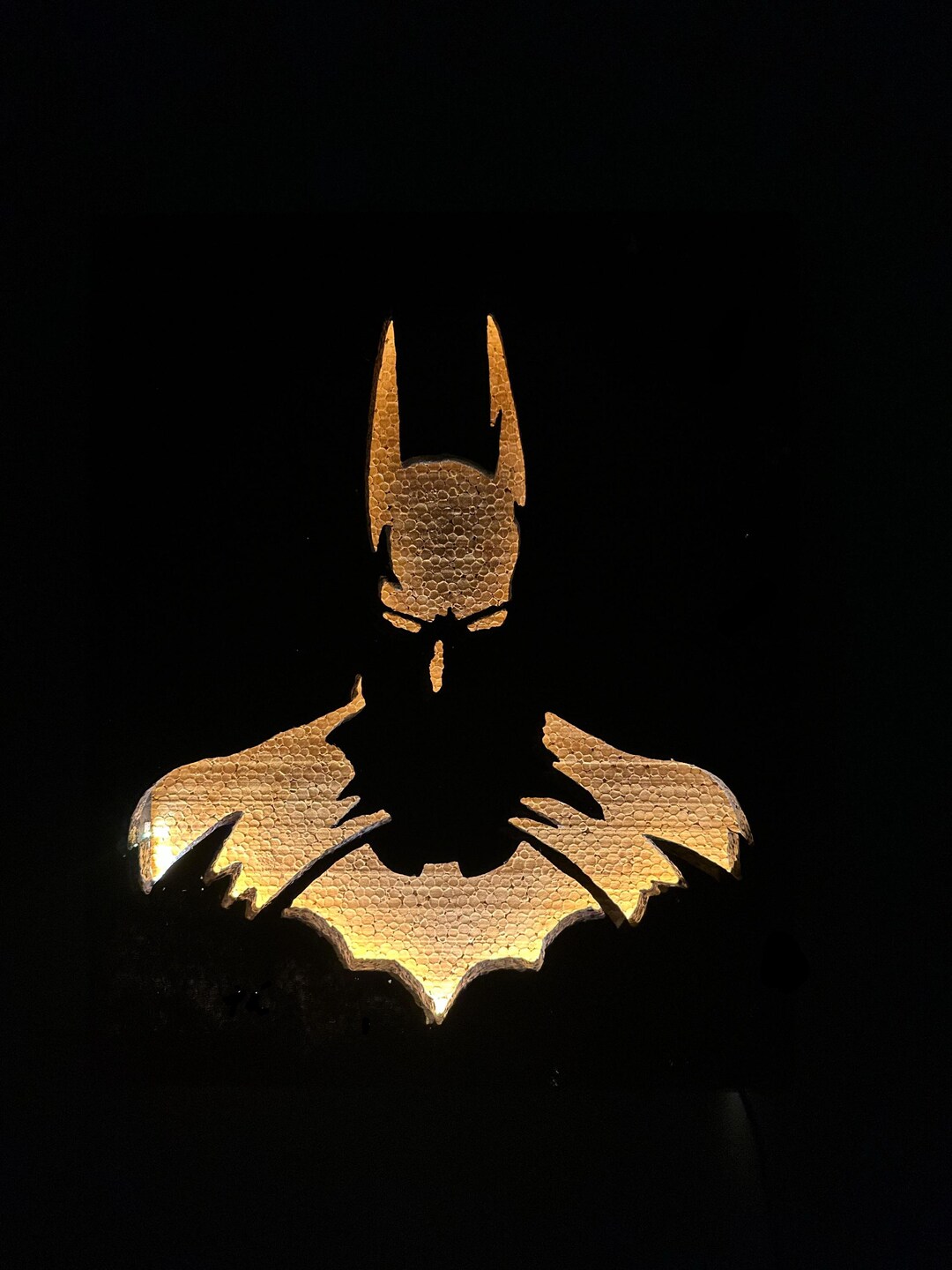 Batman. Super Hero Led Light Night Light.wall Art, Modern Wall Decor ...