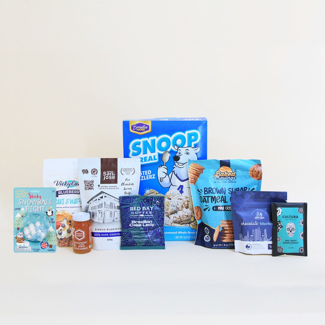 Winter Snack Box - Etsy