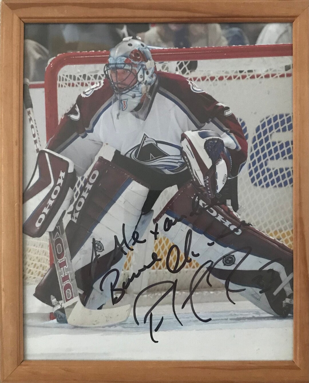 Patrick Roy Autographed 8x10 Photo - Etsy