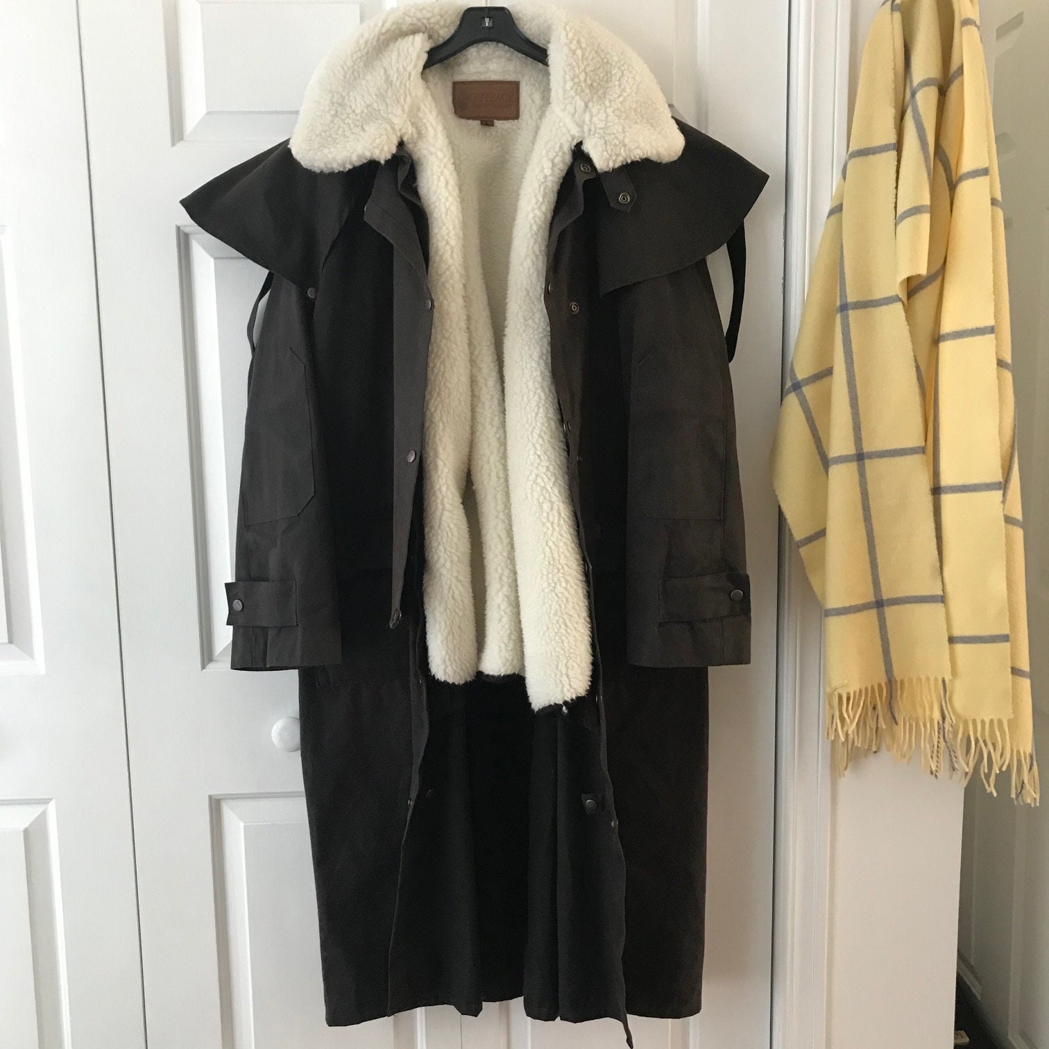 Original Outback Low Rider Oilskin Duster Coat Size L - Etsy