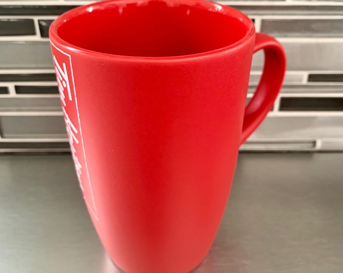 Tim Hortons Red Coffee Mug 16 Oz - Etsy