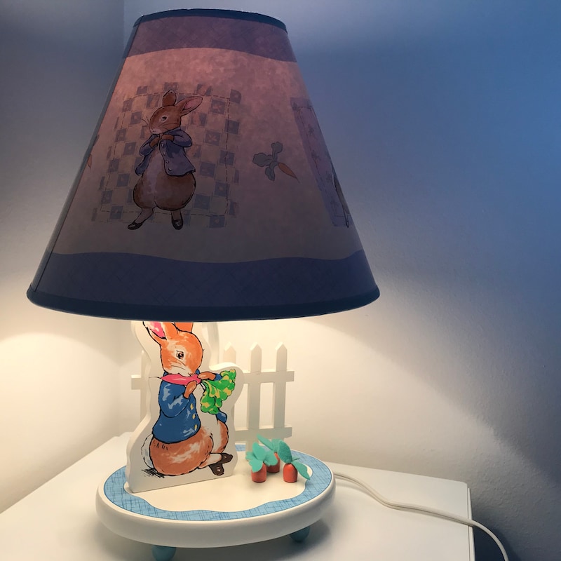 Peter Rabbit Lamp - Etsy