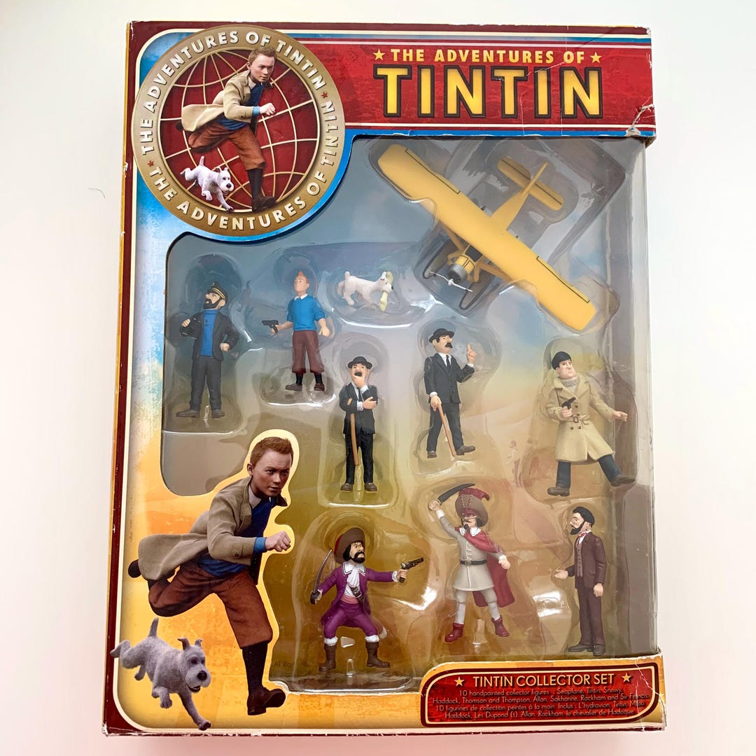 Tintin Collectors Set "the Adventures of Tintin" New in Box - Etsy