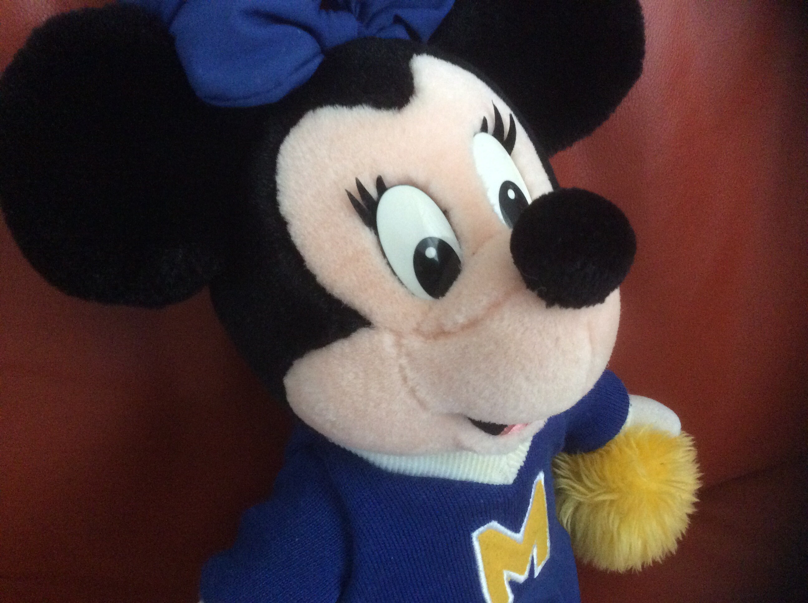 Minnie Mouse Cheerleader Stuffed Animal