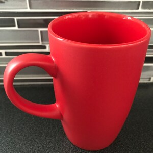 Tim Hortons Red Coffee Mug 16 Oz - Etsy