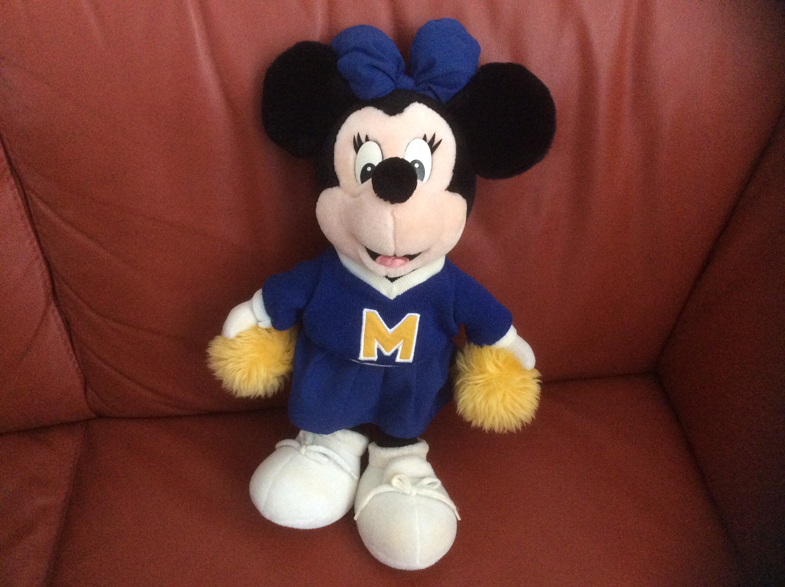 Minnie Mouse Cheerleader Stuffed Animal