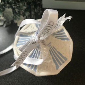 Wedgwood Baby's First Carousel Blue and White Christmas Ornament Fine ...