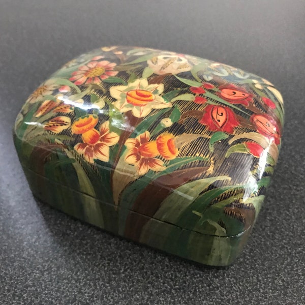 Kashmir Lacquer Box - Etsy