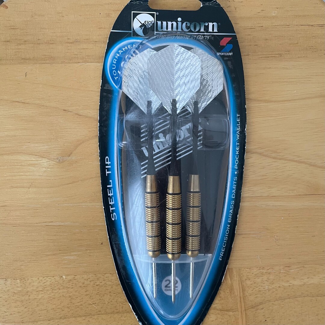 Unicorn Brass Darts Tournament 4000 22g in Box , Designed in UK - Etsy