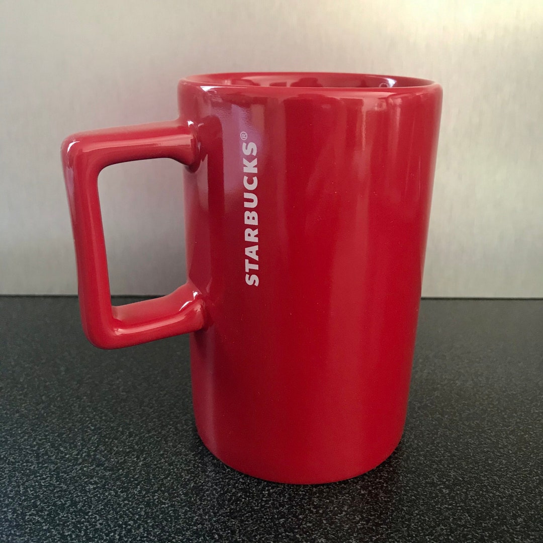 Starbucks Red Coffee Mug 10 Fl Oz - Etsy