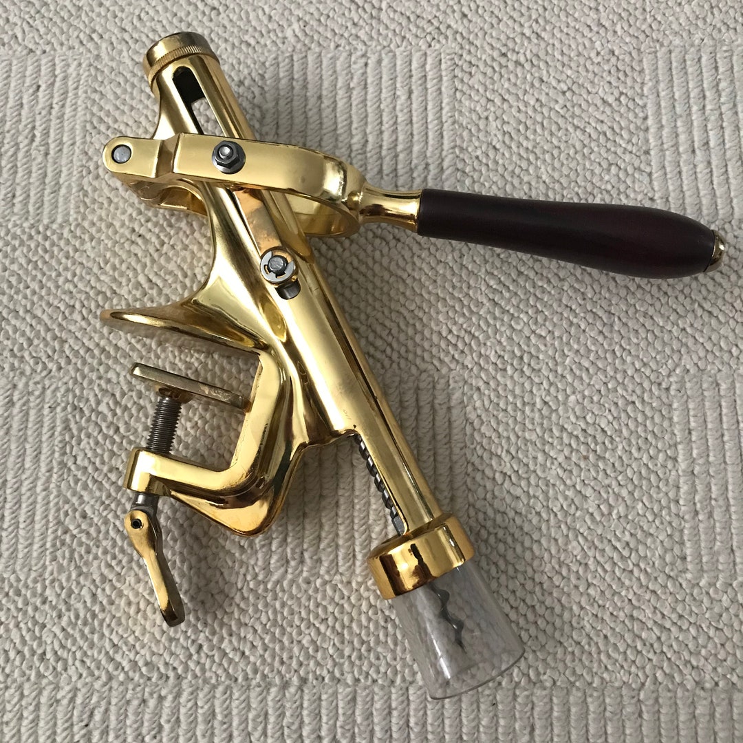 Table Mounted Professional Corkscrew Wine Opener - Etsy