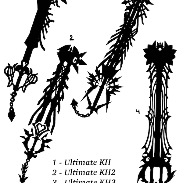 Custom Keyblade - Etsy