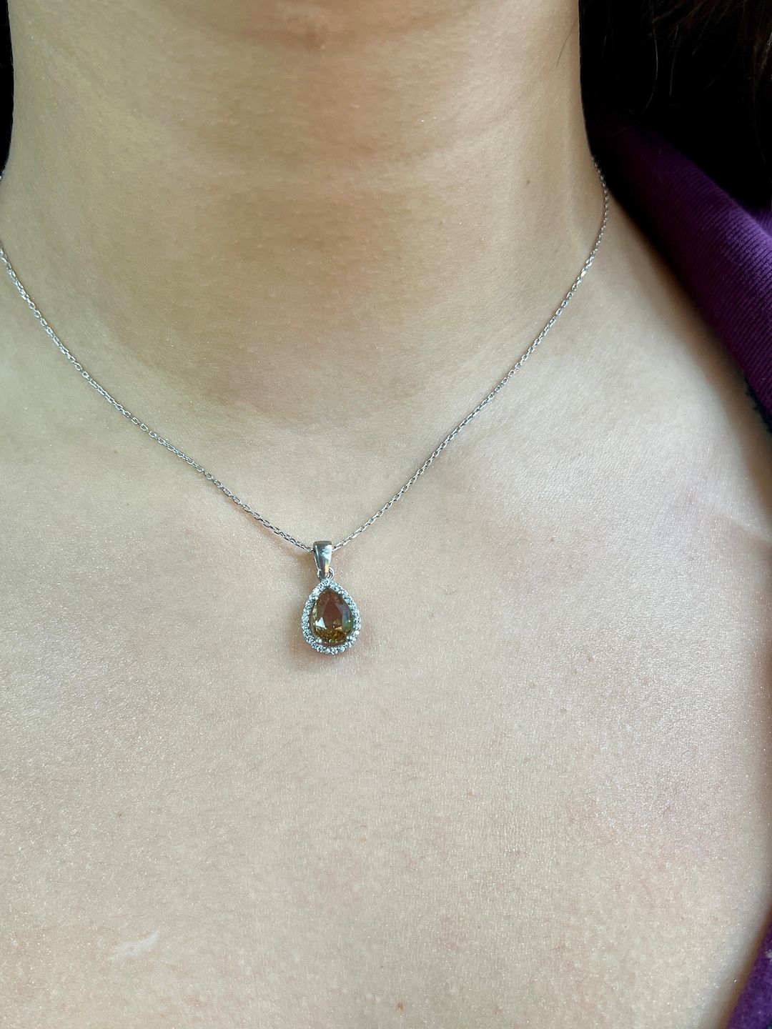 Zultanite Necklace , Zultanite Jewelry , Color Changing Stone ...