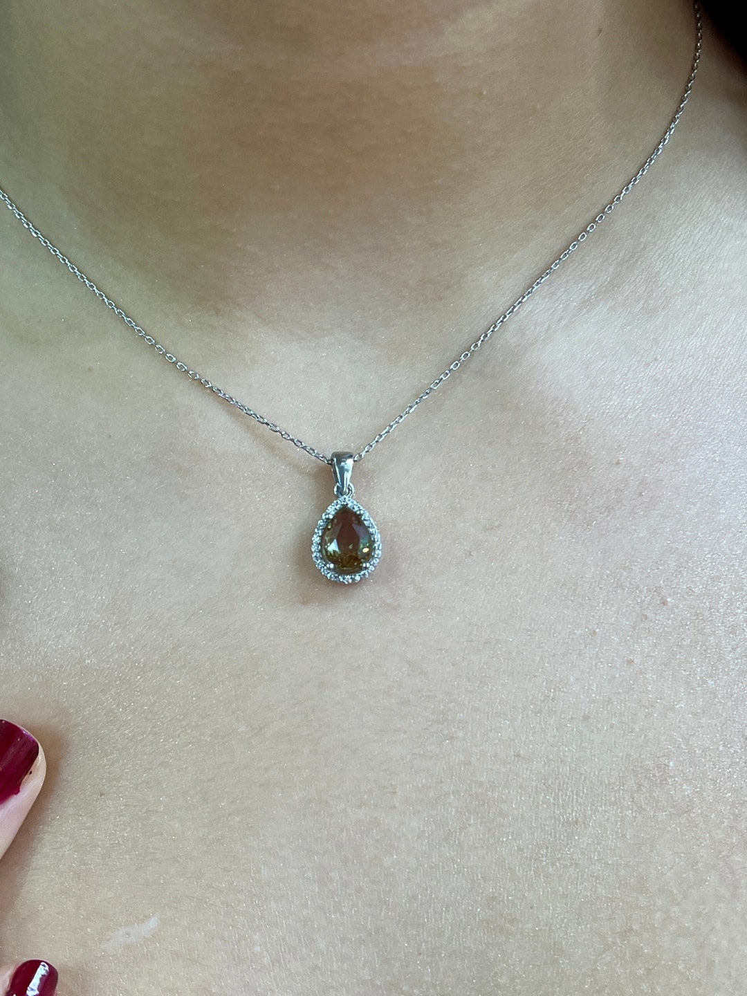 Zultanite Necklace , Zultanite Jewelry , Color Changing Stone ...
