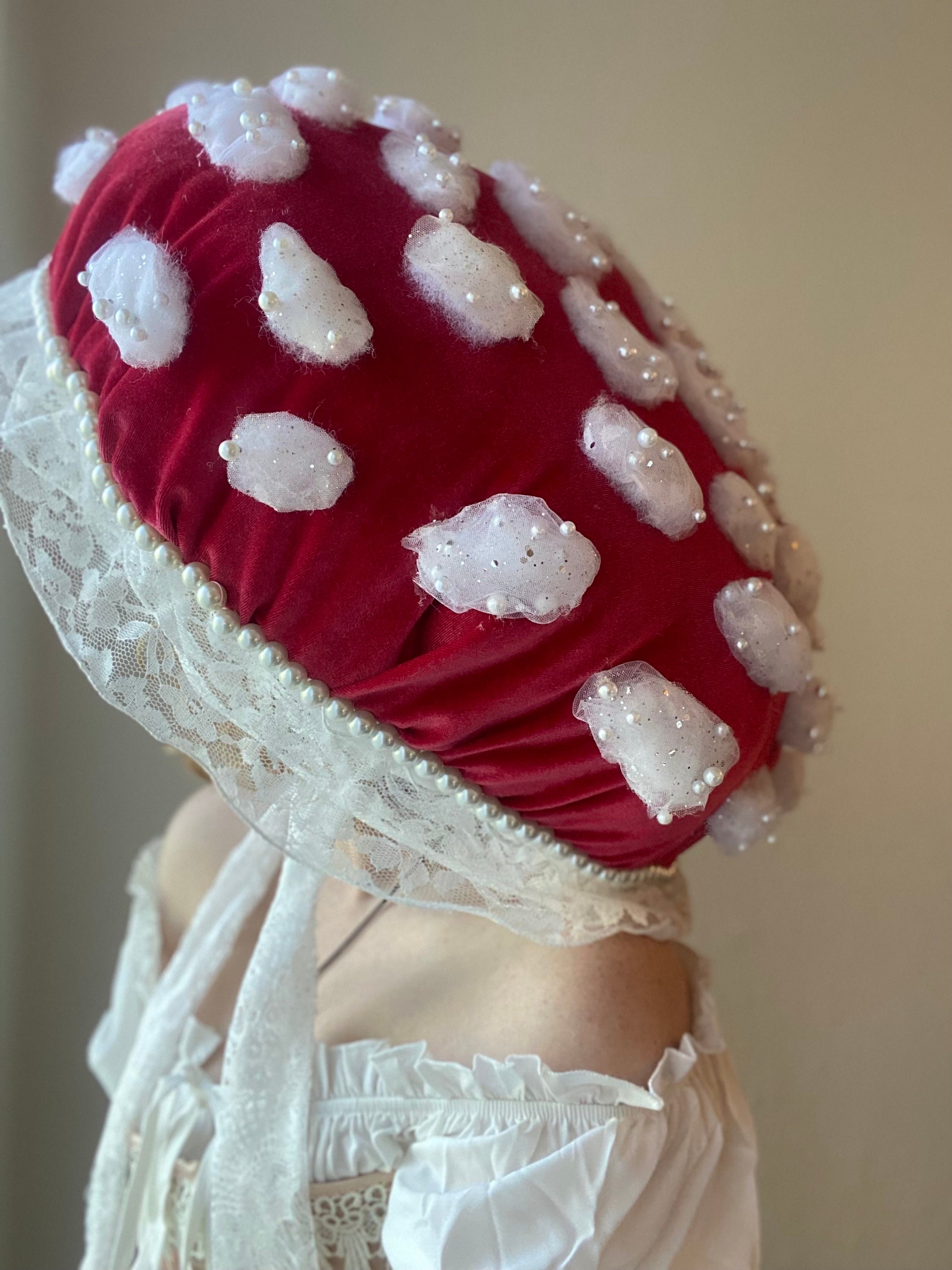 Handmade Mushroom Hat Cottagecore Headwear - Etsy