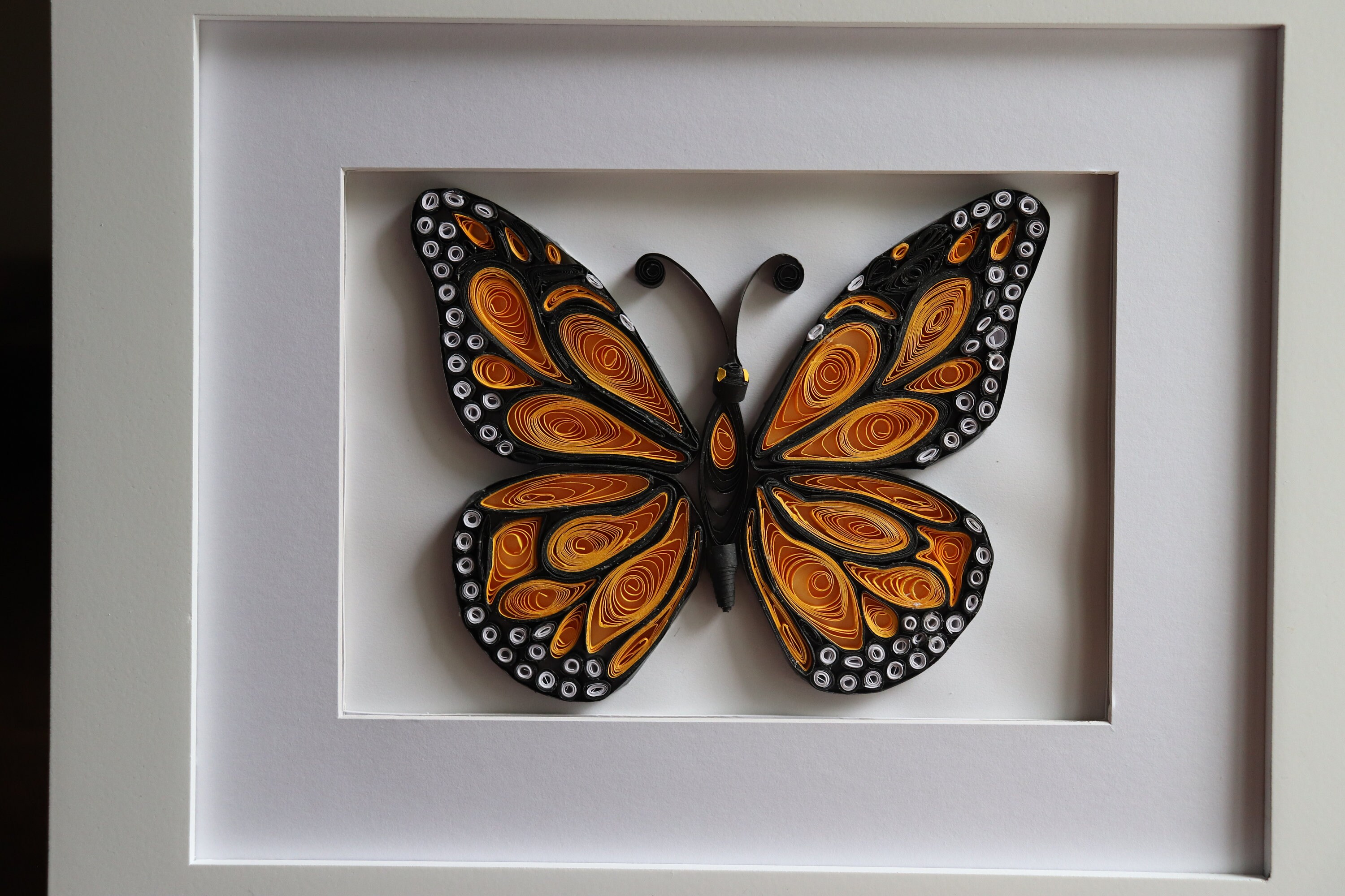 Quilled Paper Art- Monarch Butterfly- Gift- Anniversary- Birthday ...