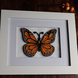 Quilled Paper Art- Monarch Butterfly- Gift- Anniversary- Birthday ...