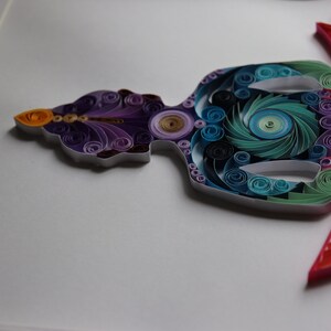 Quilled Paper Art - Buddha on Lotus Quilling - Anniversary/ Birthday ...