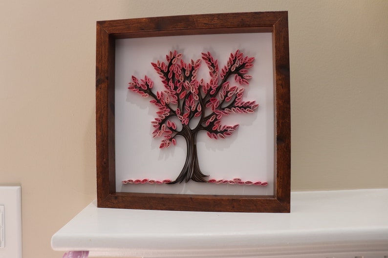 Quilled Paper Art - Wall Decor - Cherry Blossom /spring Tree ...