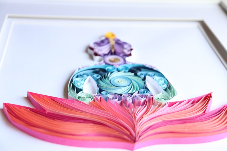 Quilled Paper Art - Buddha on Lotus Quilling - Anniversary/ Birthday ...
