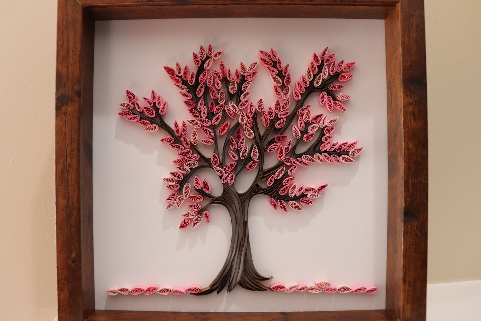 Quilled Paper Art - Wall Decor - Cherry Blossom /spring Tree ...