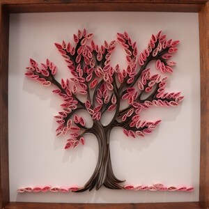 Quilled Paper Art - Wall Decor - Cherry Blossom /spring Tree ...