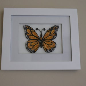 Quilled Paper Art- Monarch Butterfly- Gift- Anniversary- Birthday ...