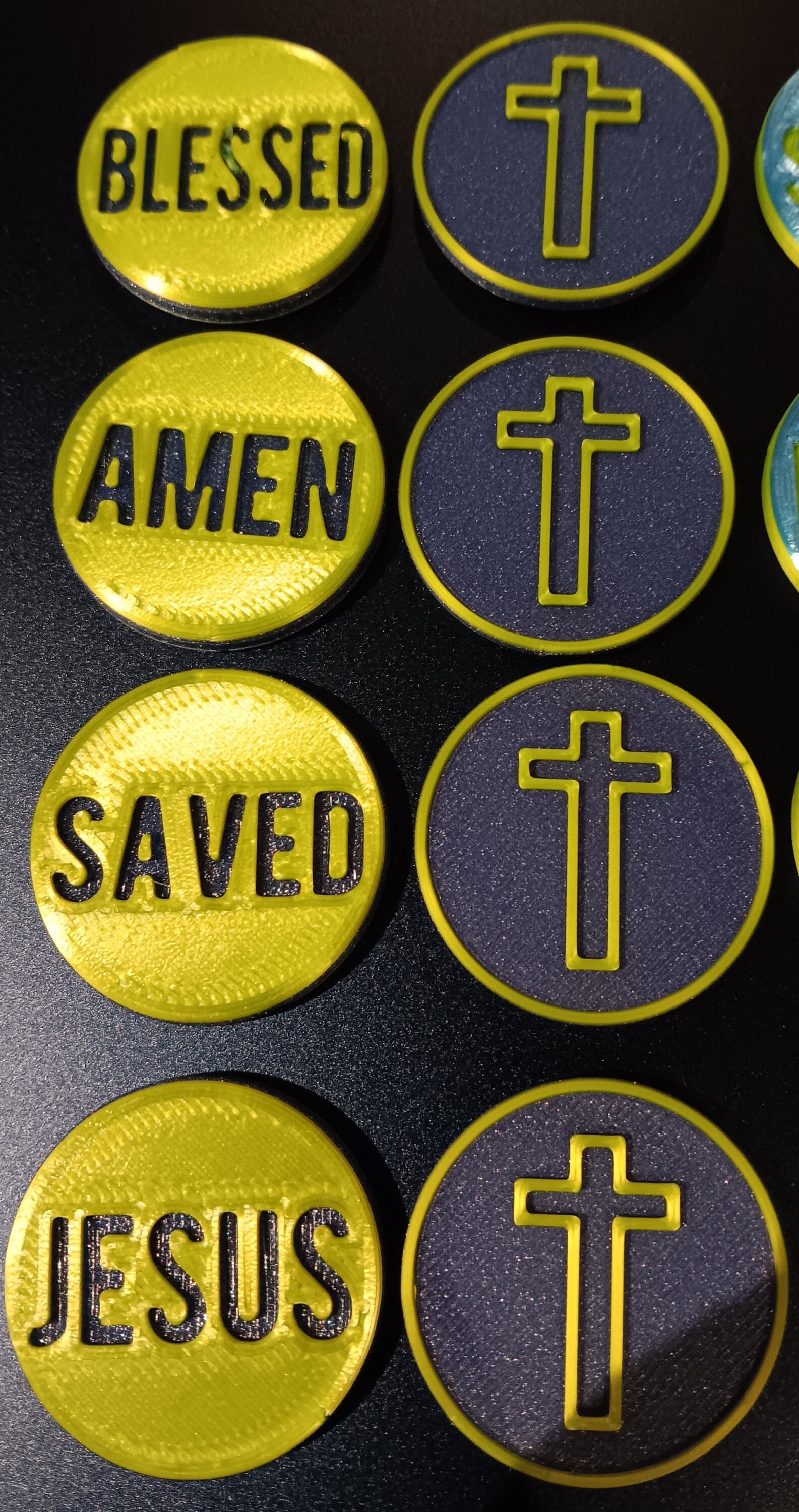 Religious 3D Printed Coins - Etsy