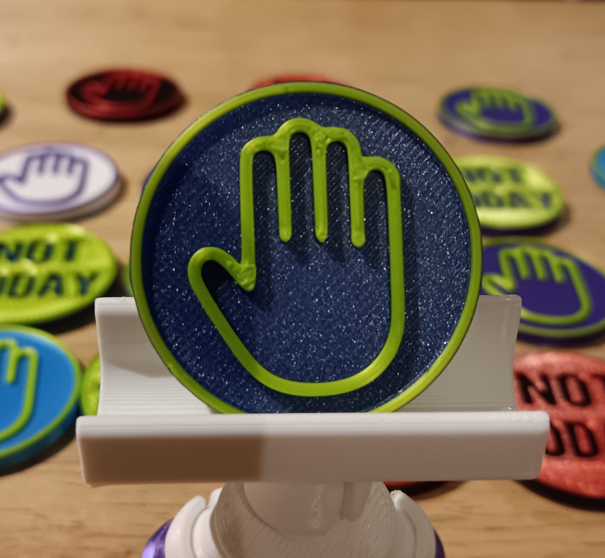 Not Today 3D Printed Coins - Etsy