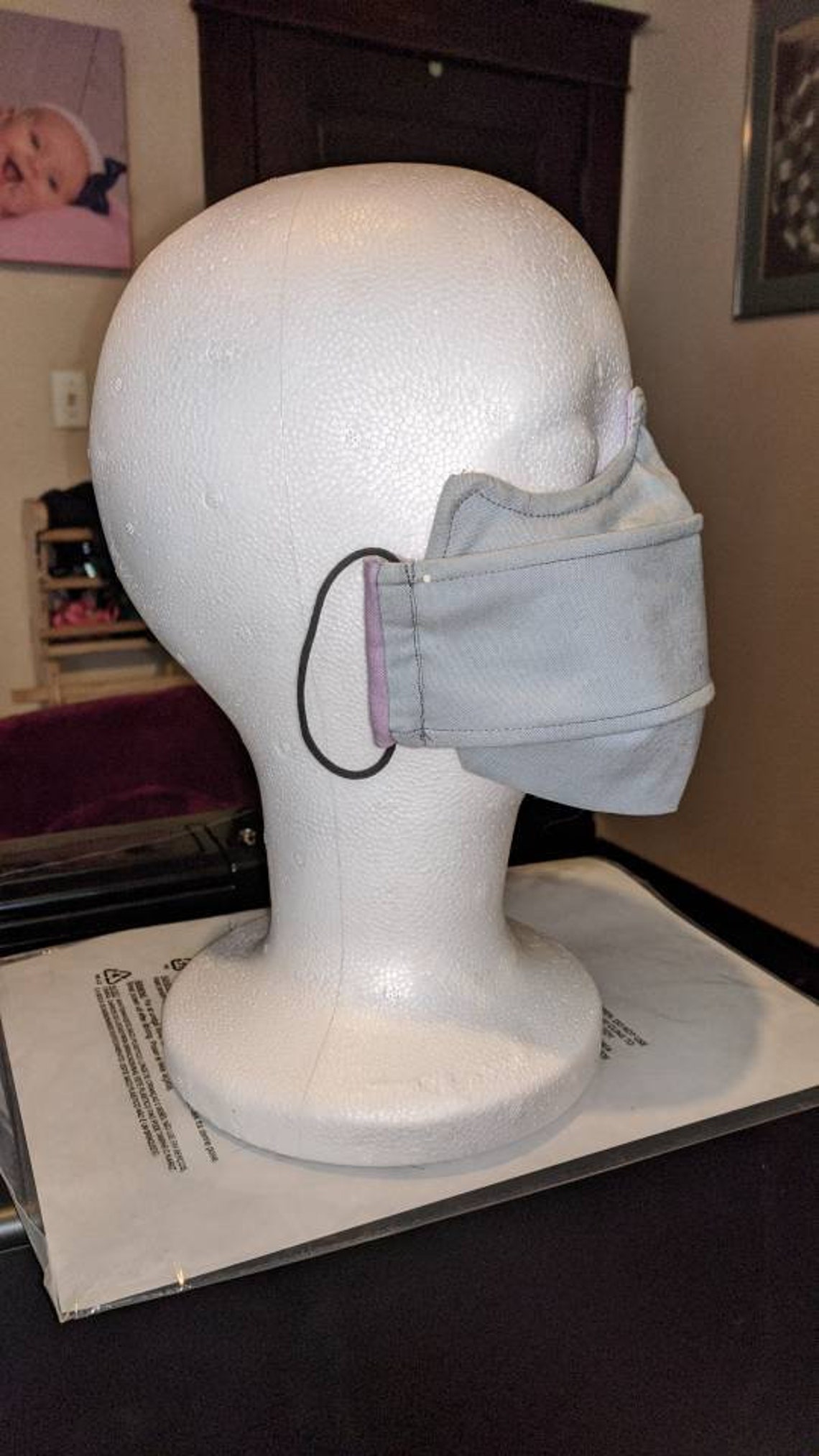 Custom Full-coverage, Fog-free, Face Masks - Etsy