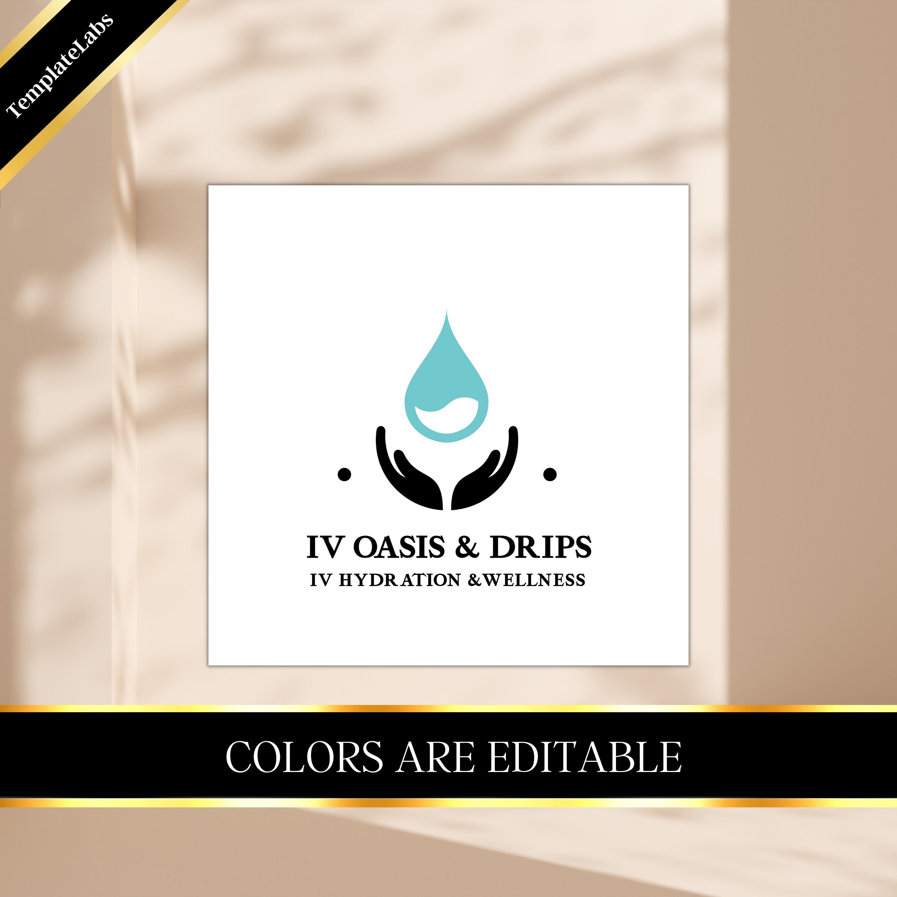 IV Hydrate Logo, IV Therapy Logo, Iv Drip Business, Iv Infusion Therapy ...