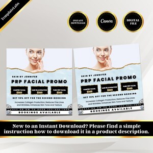 PRP, Platelet Rich Plasma, Prp Flyer, Instagram Flyer, E Flyer, Medspa ...