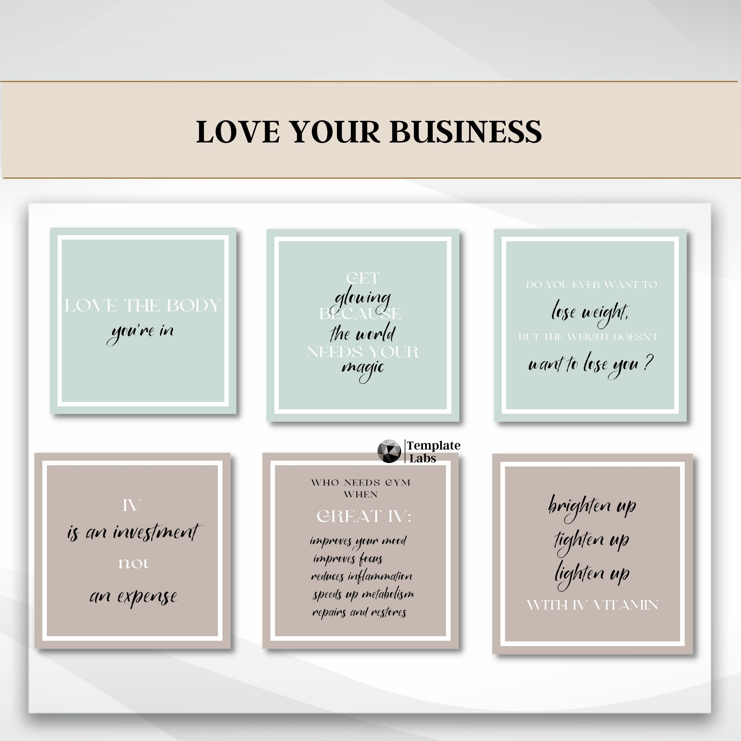 IV Therapy Social Media, IV Hydration Therapy, Quote Templates Canva ...