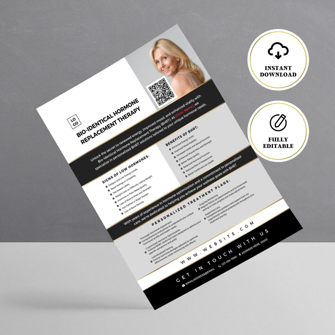 Bio-identical Hormone Replacement Therapy, BHRT, Hormone Replacement ...