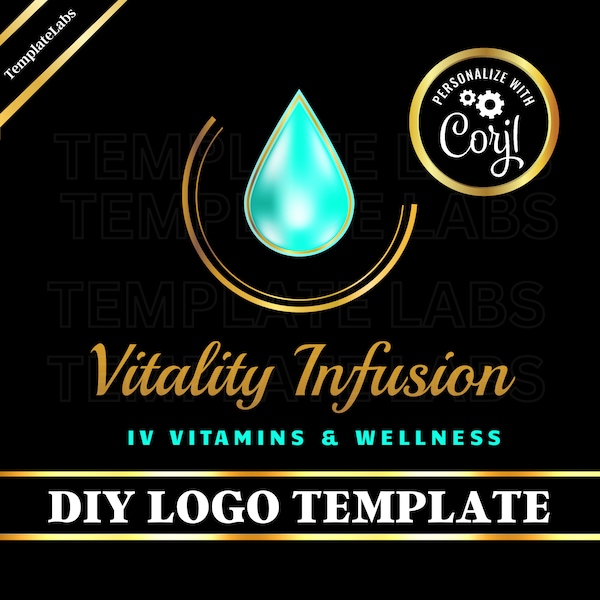 Iv Hydration Logo - Etsy