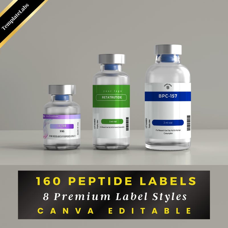 3 Ml Vial Label - Etsy