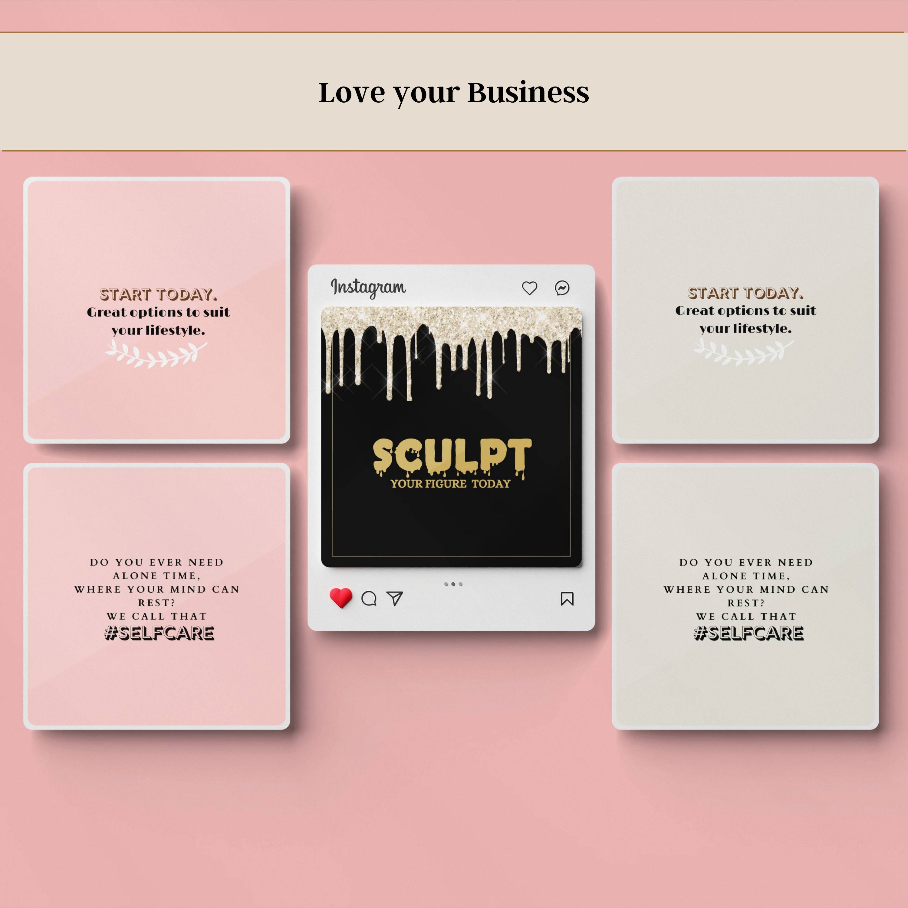 Body Sculpting Post Instagram Body Contour Instagram - Etsy