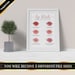 Lip Blush Healing Poster, Lip Blush Poster, PMU Decor, Permanent Makeup ...