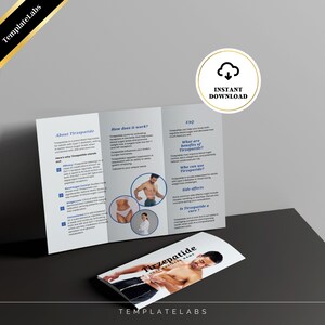 Weight Loss Brochure, Weight Loss Clinic Flyer, Trifold Brochure ...