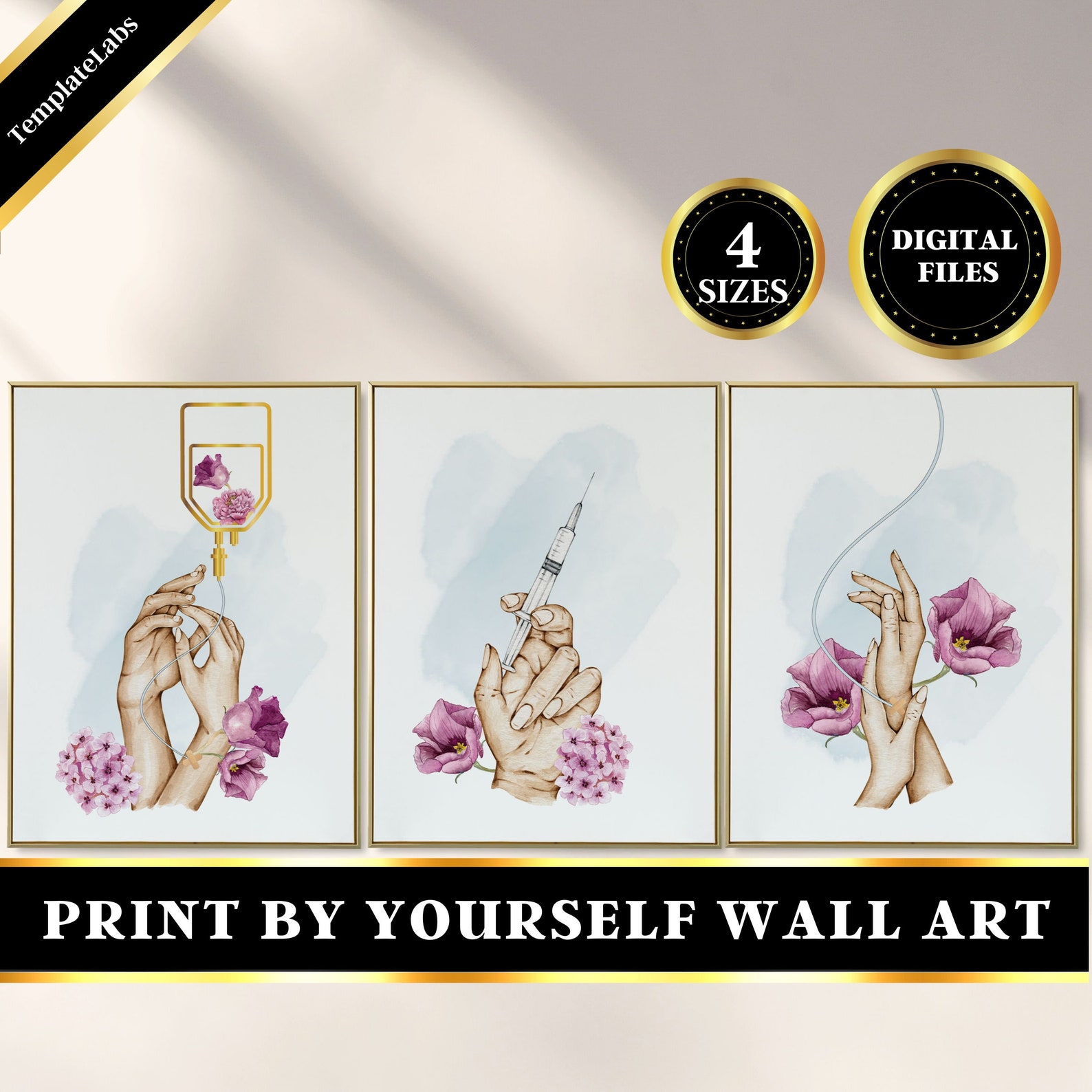 IV Therapy Poster, IV Hydration Poster, IV Infusion, Iv Drip Therapy ...